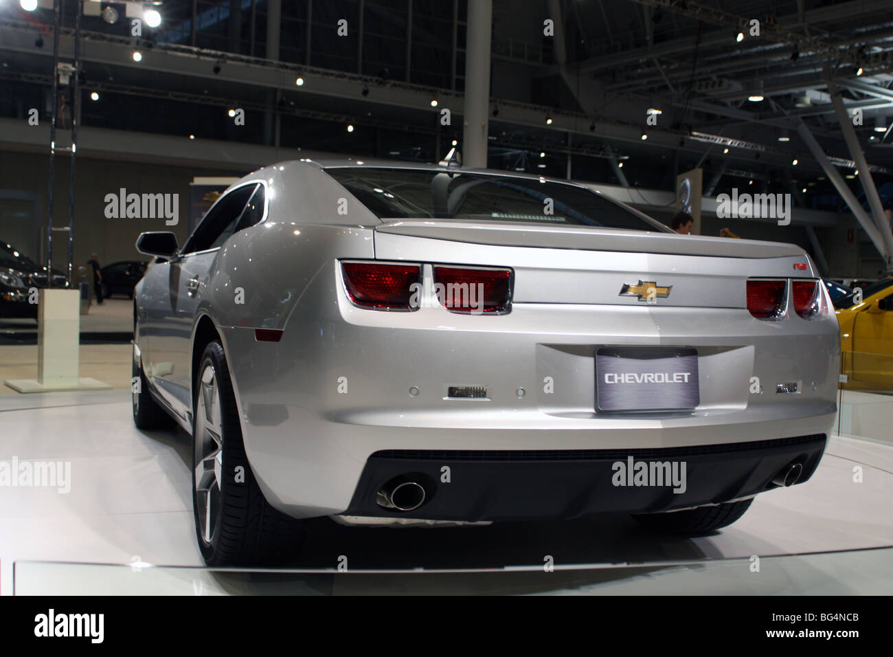 Chevrolet Camaro at the 2009 2010 New England Auto Show Stock Photo - Alamy