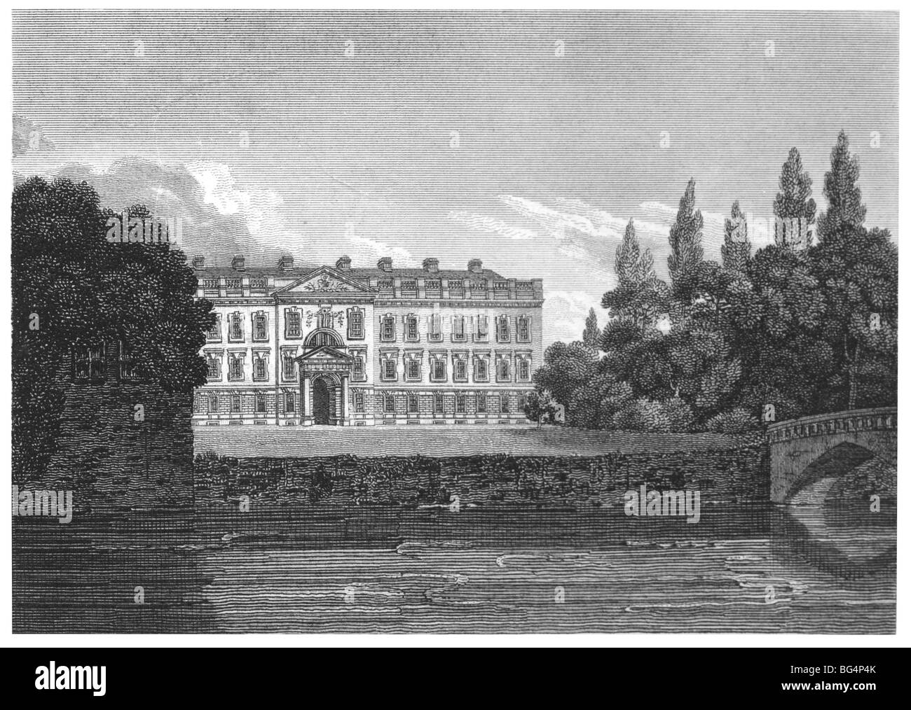 King’s College, Cambridge – New Building (Gibbs Building Stock Photo ...