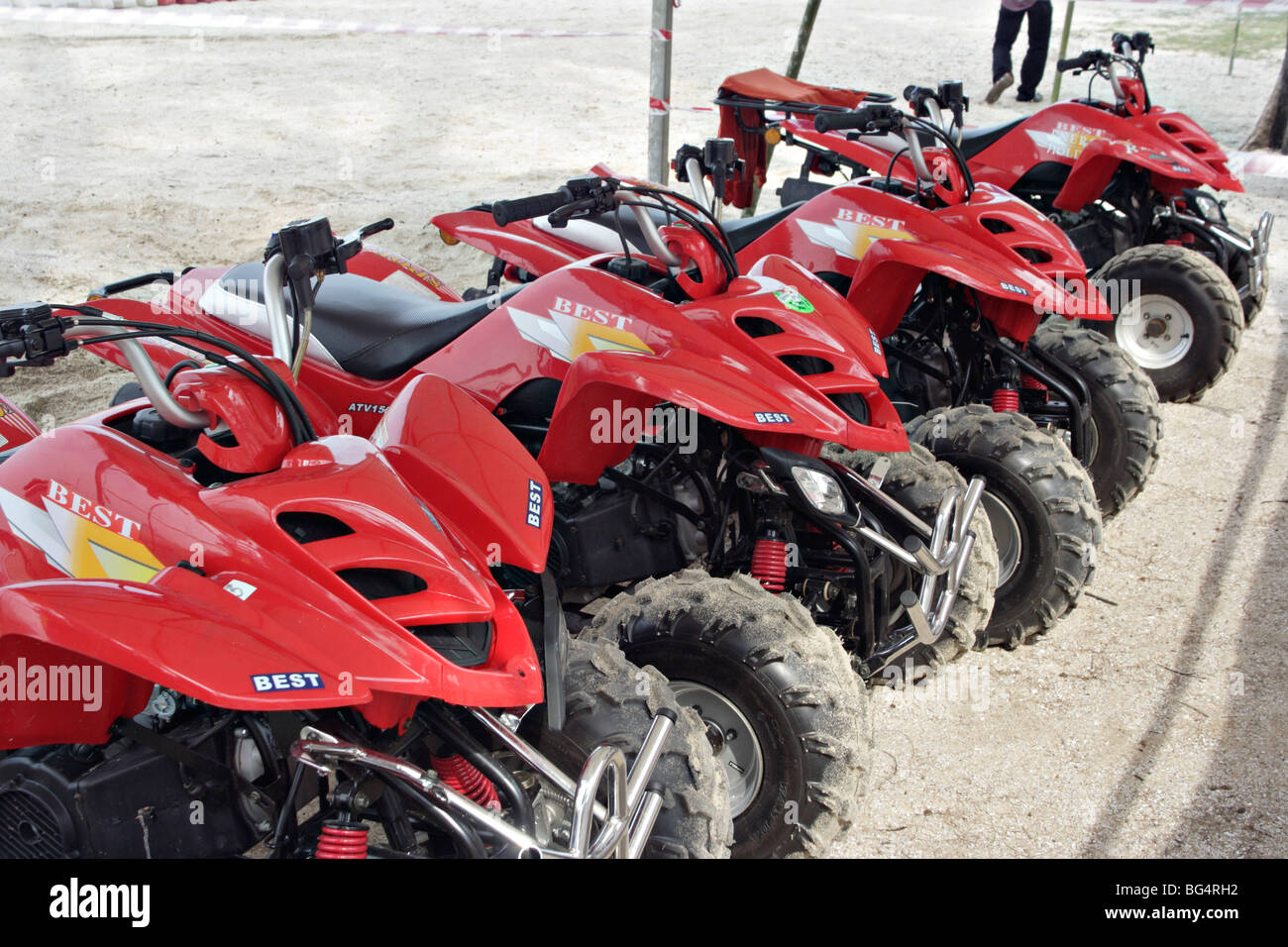 Red atv hi-res stock photography and images - Alamy