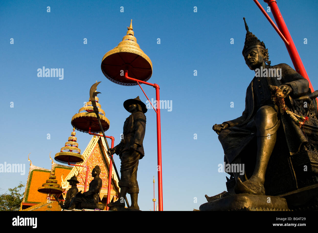 Beautiful Buddhist temples in Ayutthaya, Thailand Stock Photo - Alamy