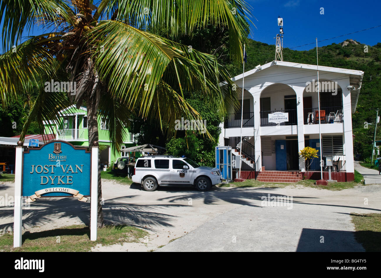 Jost van dyke police hi-res stock photography and images - Alamy