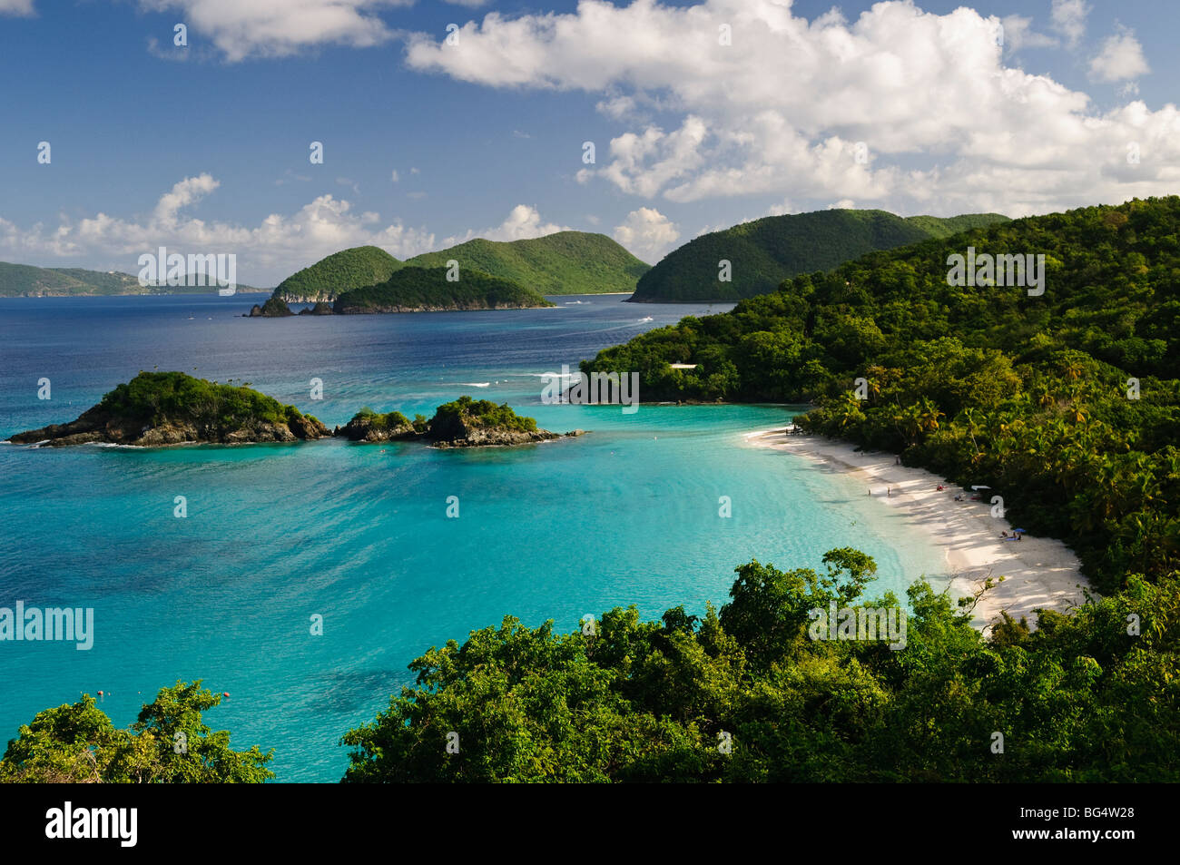 Trunk Bay Beach Virgin Islands National Park St John U.S. Virgin ...