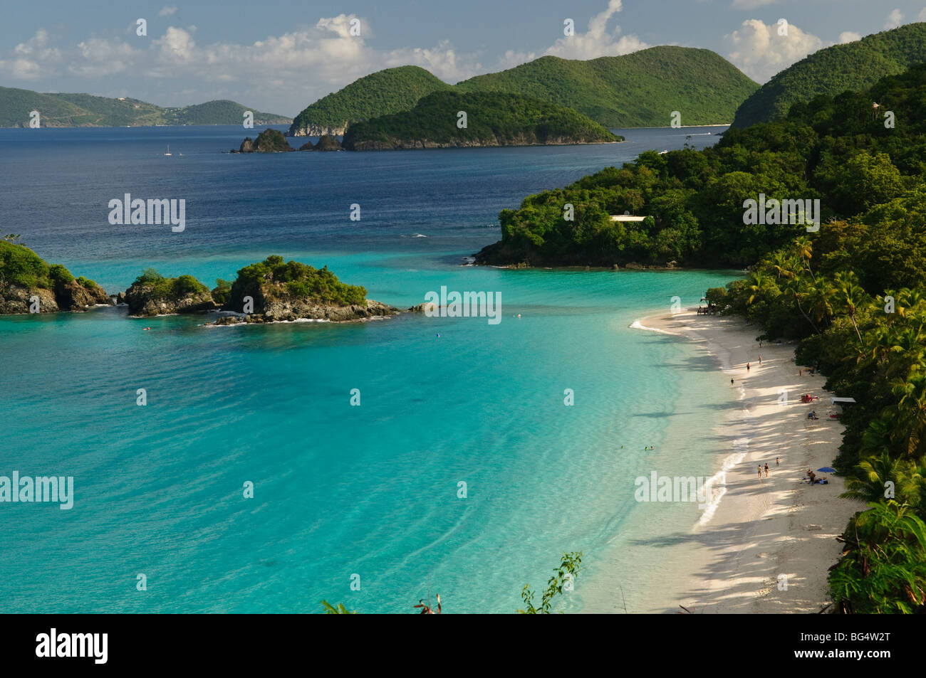 Trunk bay beach st john island hi-res stock photography and images - Alamy
