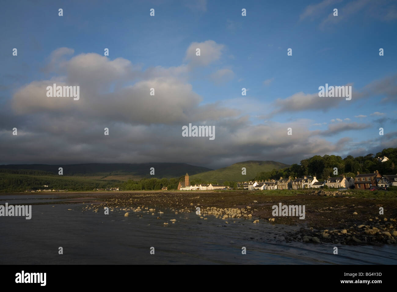 Early morning, Lamlash, The Isle of Arran, Scotland, June 2009 Stock ...