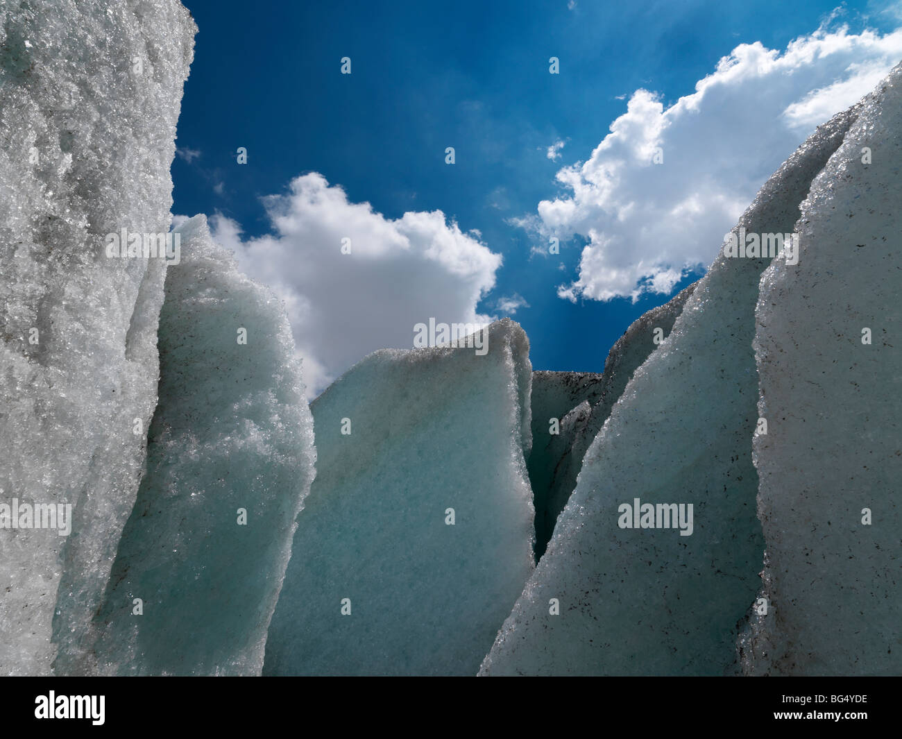 Suisse Switzerland Swiss Confederation Helvetia glacier ice crevasses ...