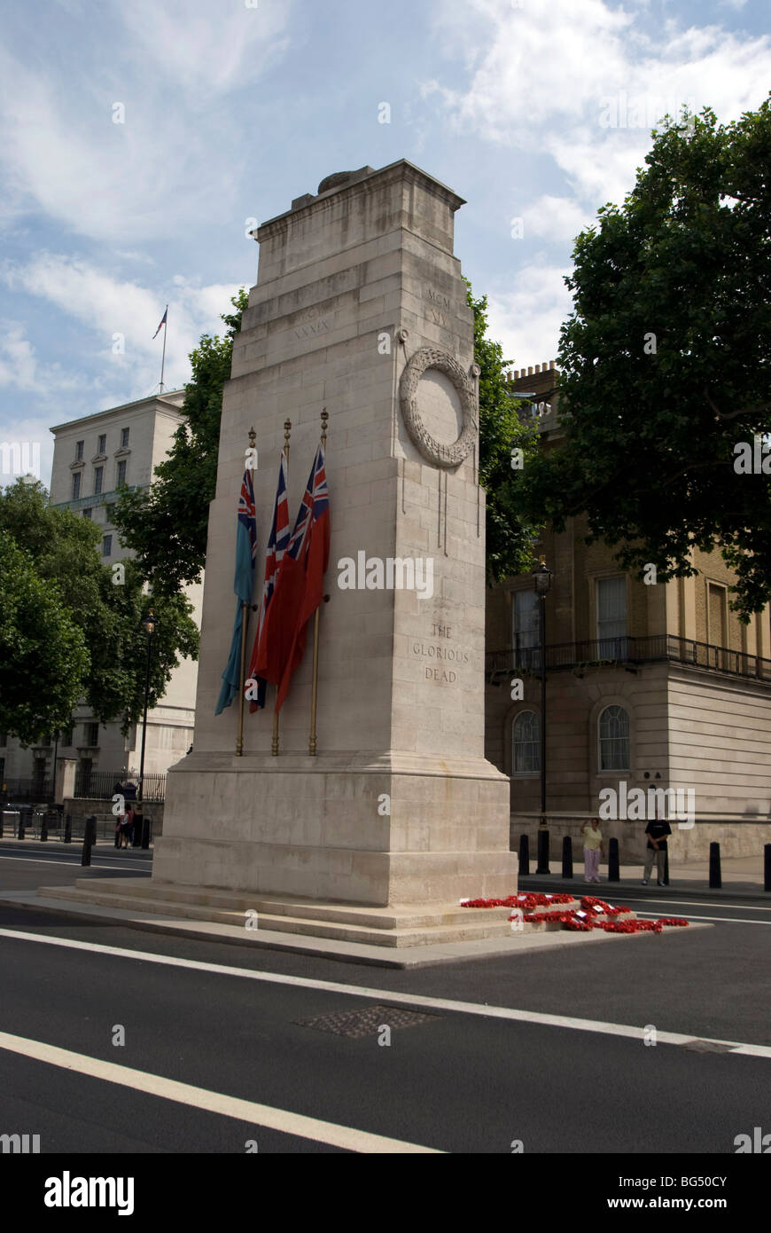 The Cenotaph war memorial, Whitehall, London Stock Photo - Alamy