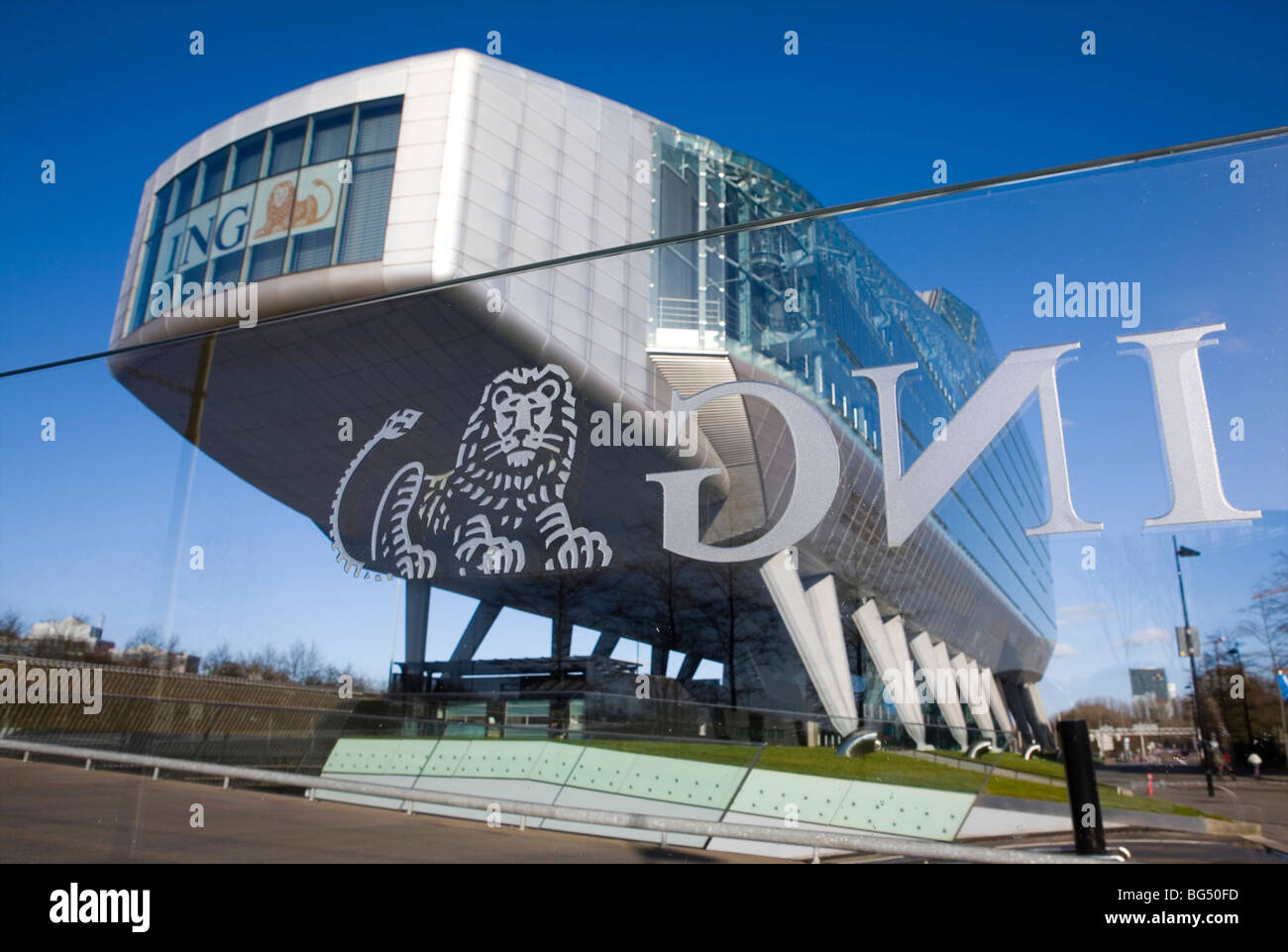 ING bank main office in Amsterdam Stock Photo - Alamy