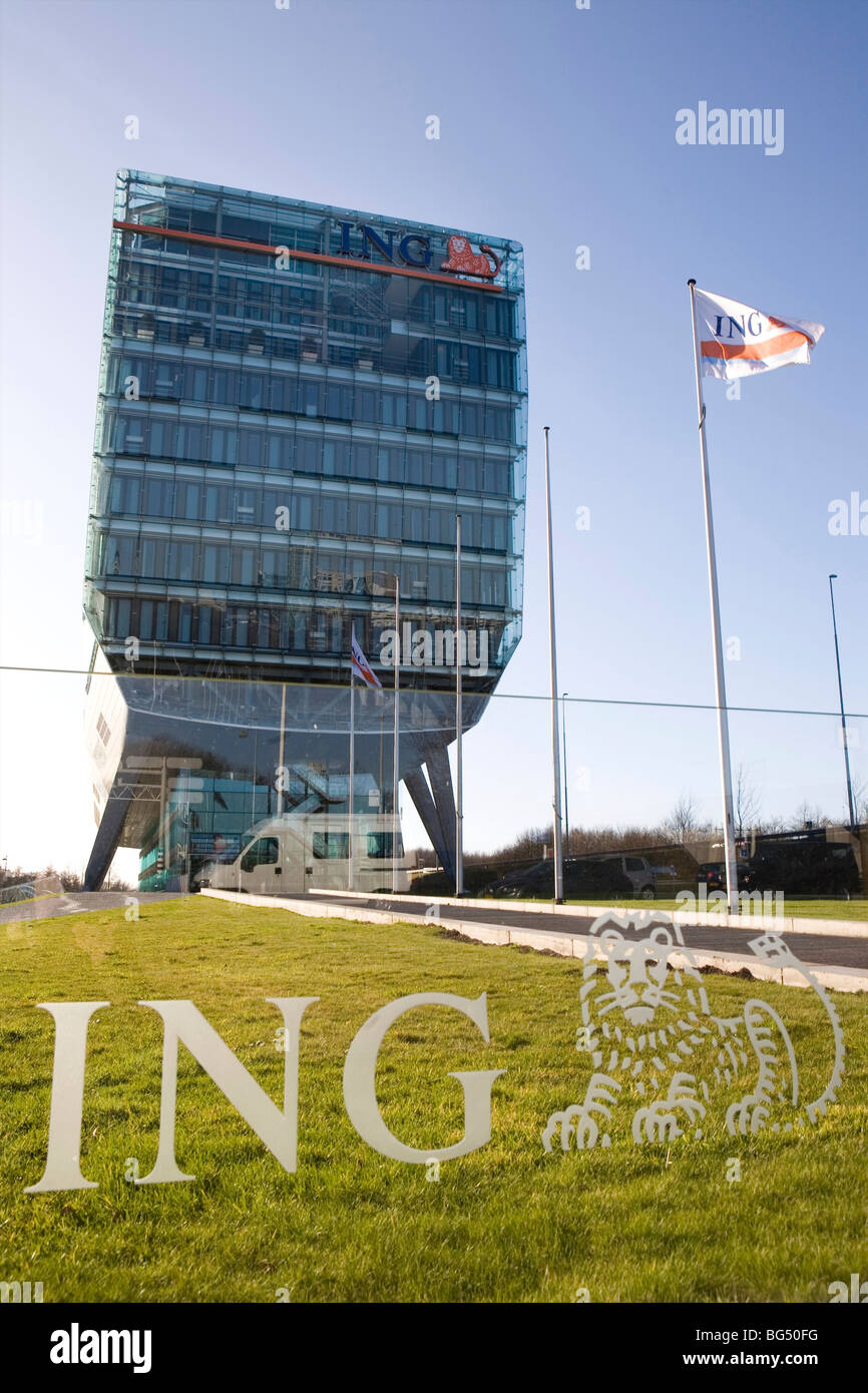 ING bank main office in Amsterdam Stock Photo - Alamy