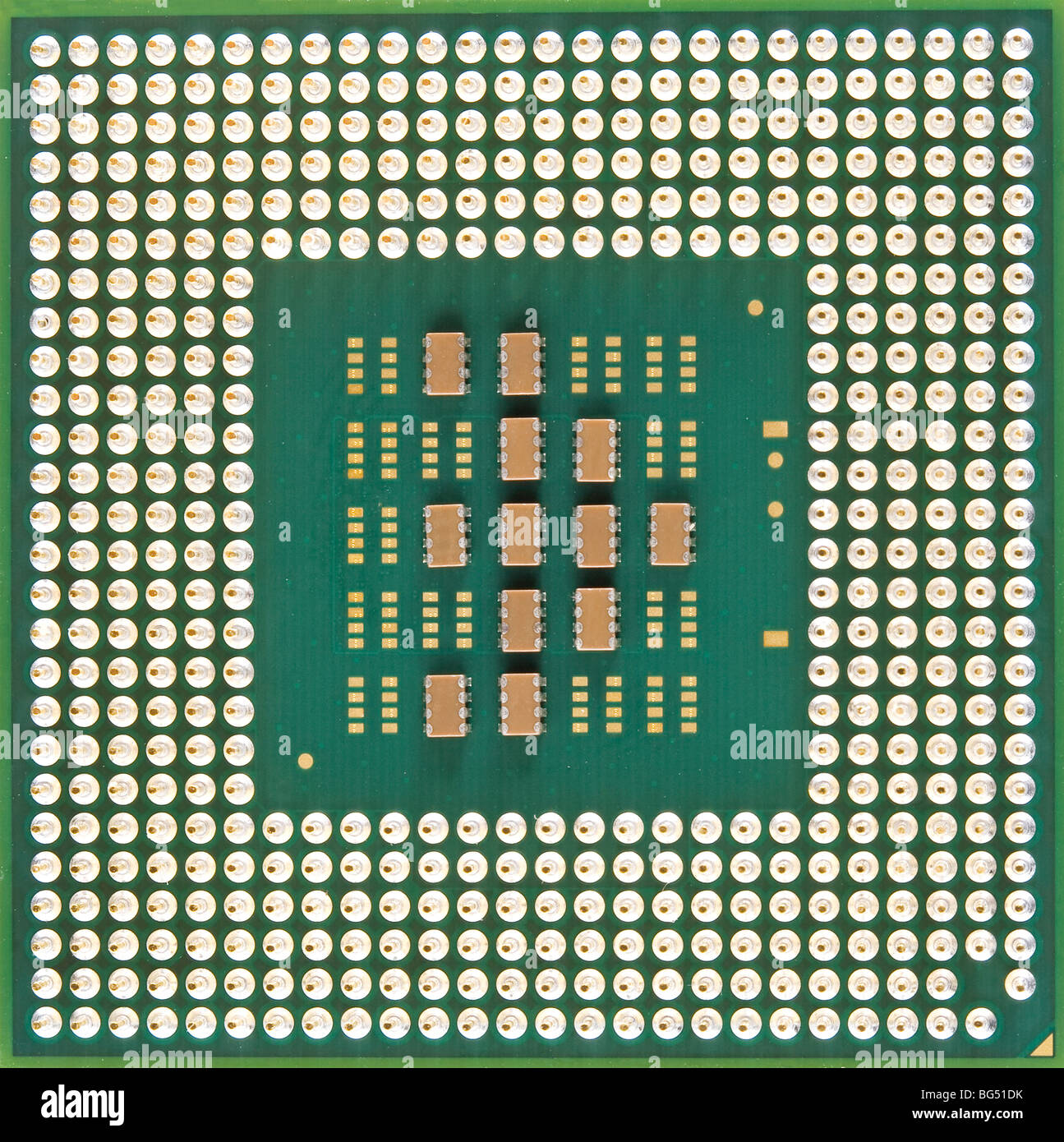 Computer micro processor Stock Photo - Alamy