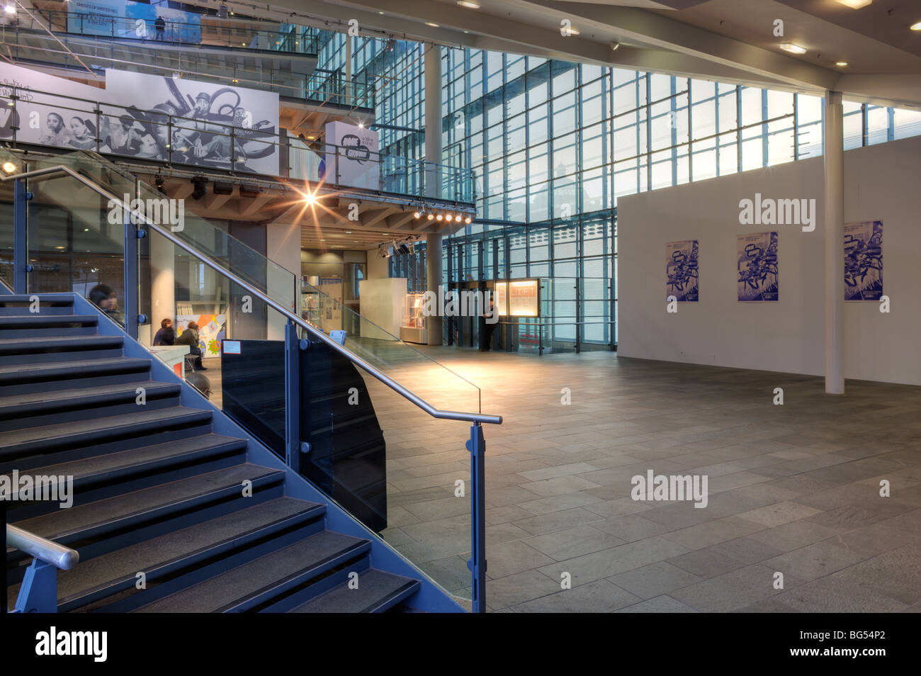 Urbis Building, The National Museum of Football, Manchester Stock Photo ...