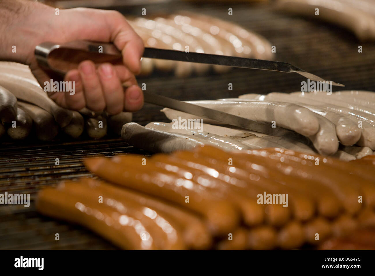 German meat market hi-res stock photography and images - Alamy