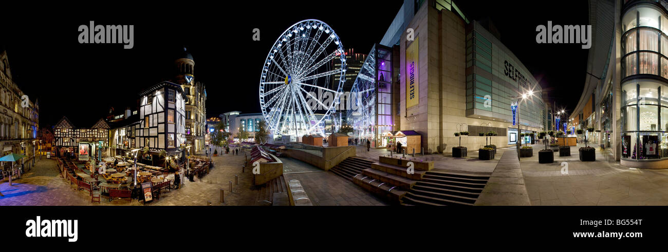 Manchester exchange panoramic hi-res stock photography and images - Alamy