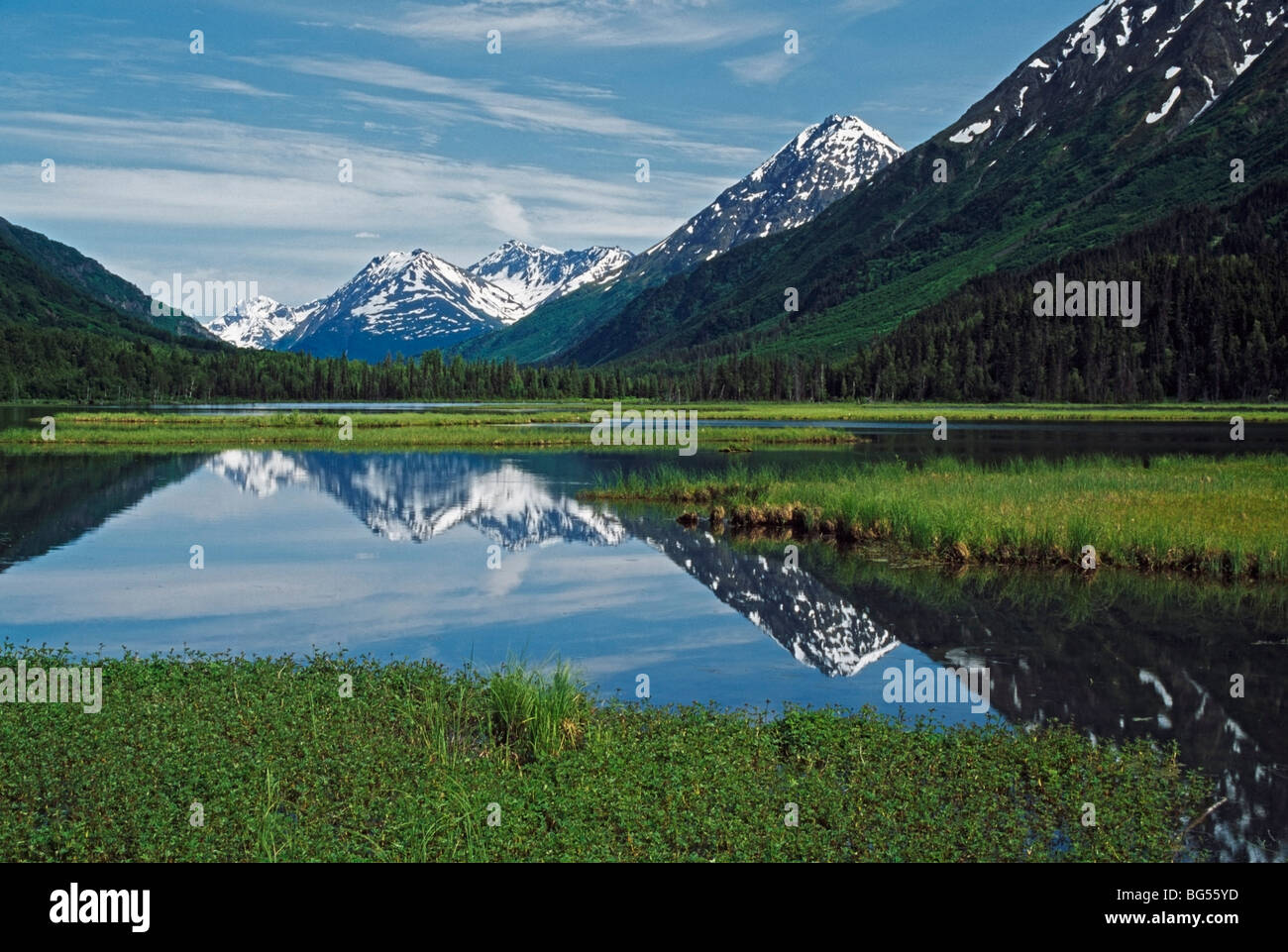 Alaska streams and landscapes hi-res stock photography and images - Alamy