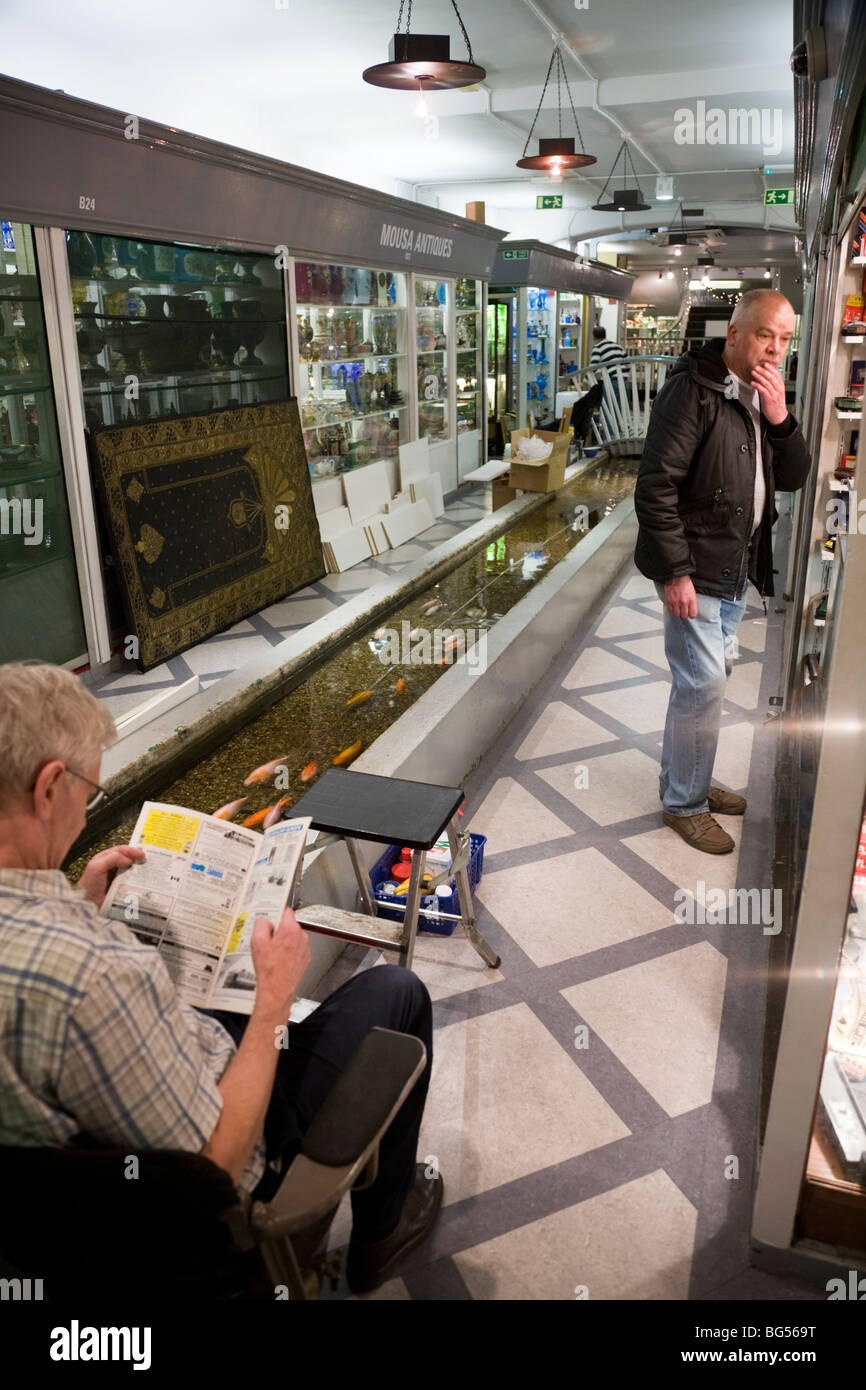 The Tyburn stream (which flows into the Thames) in the basement of Gray ...