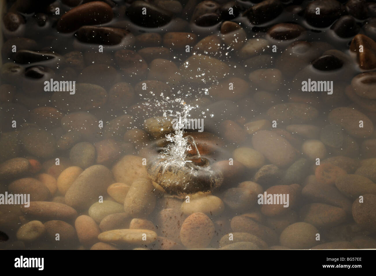 Pebble Water Ripples Stock Photos & Pebble Water Ripples Stock Images ...