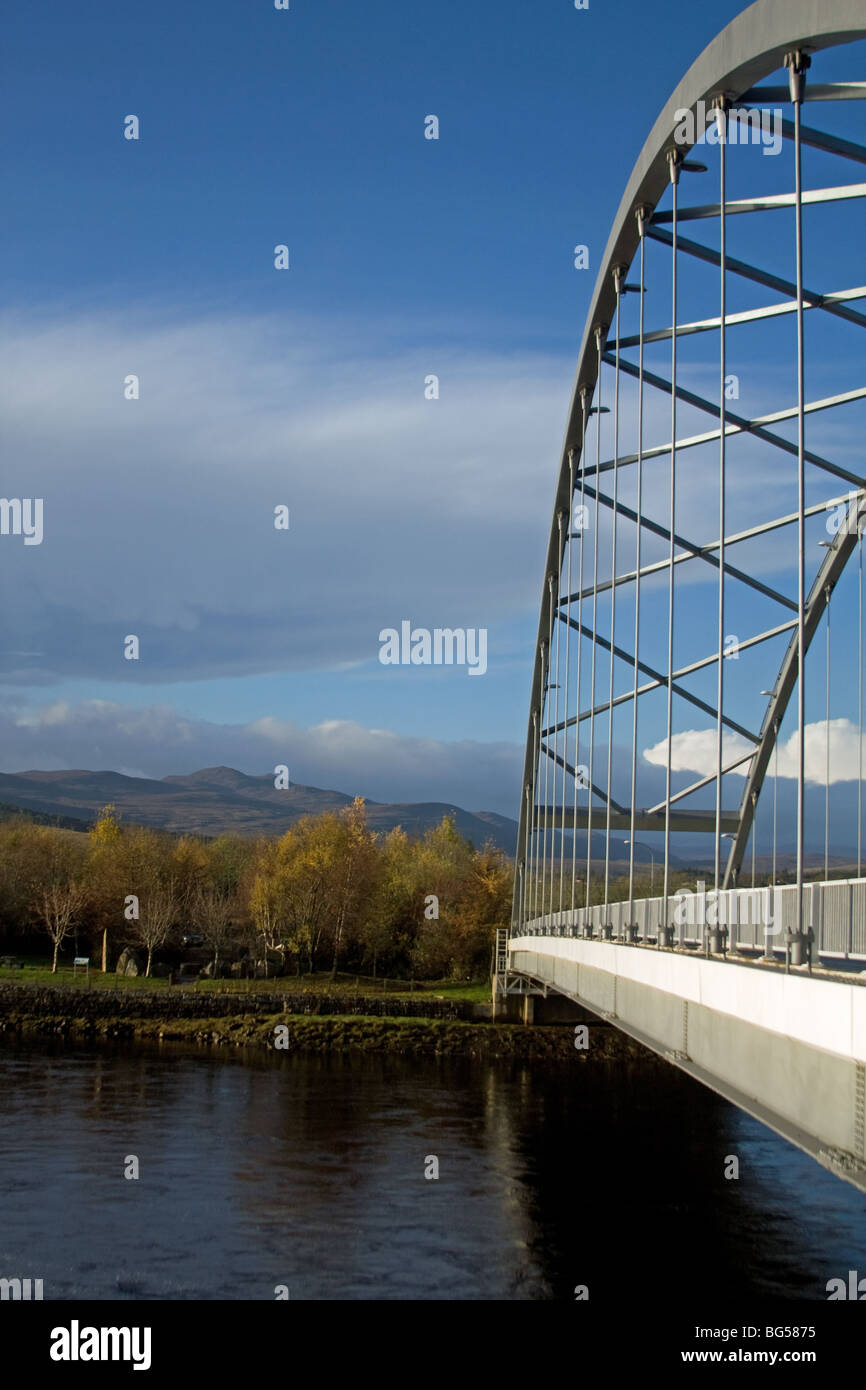 Bonar Bridge joins the village of that name from Sutherland to Ross ...