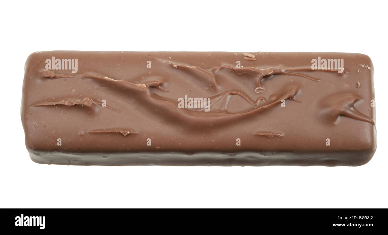 chocolate bar isolated on a white background Stock Photo - Alamy