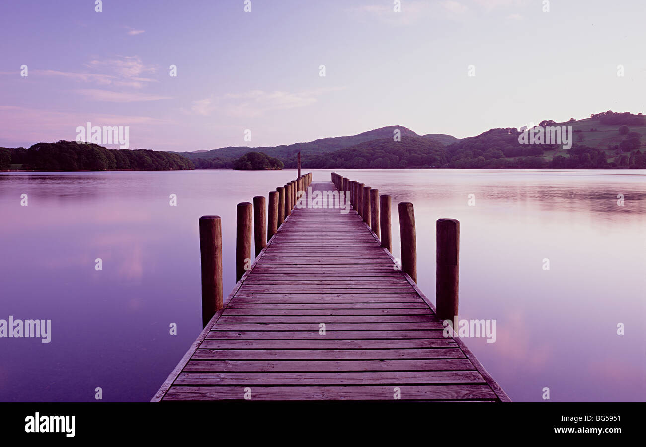 Peel island coniston water, cumbria hi-res stock photography and images ...