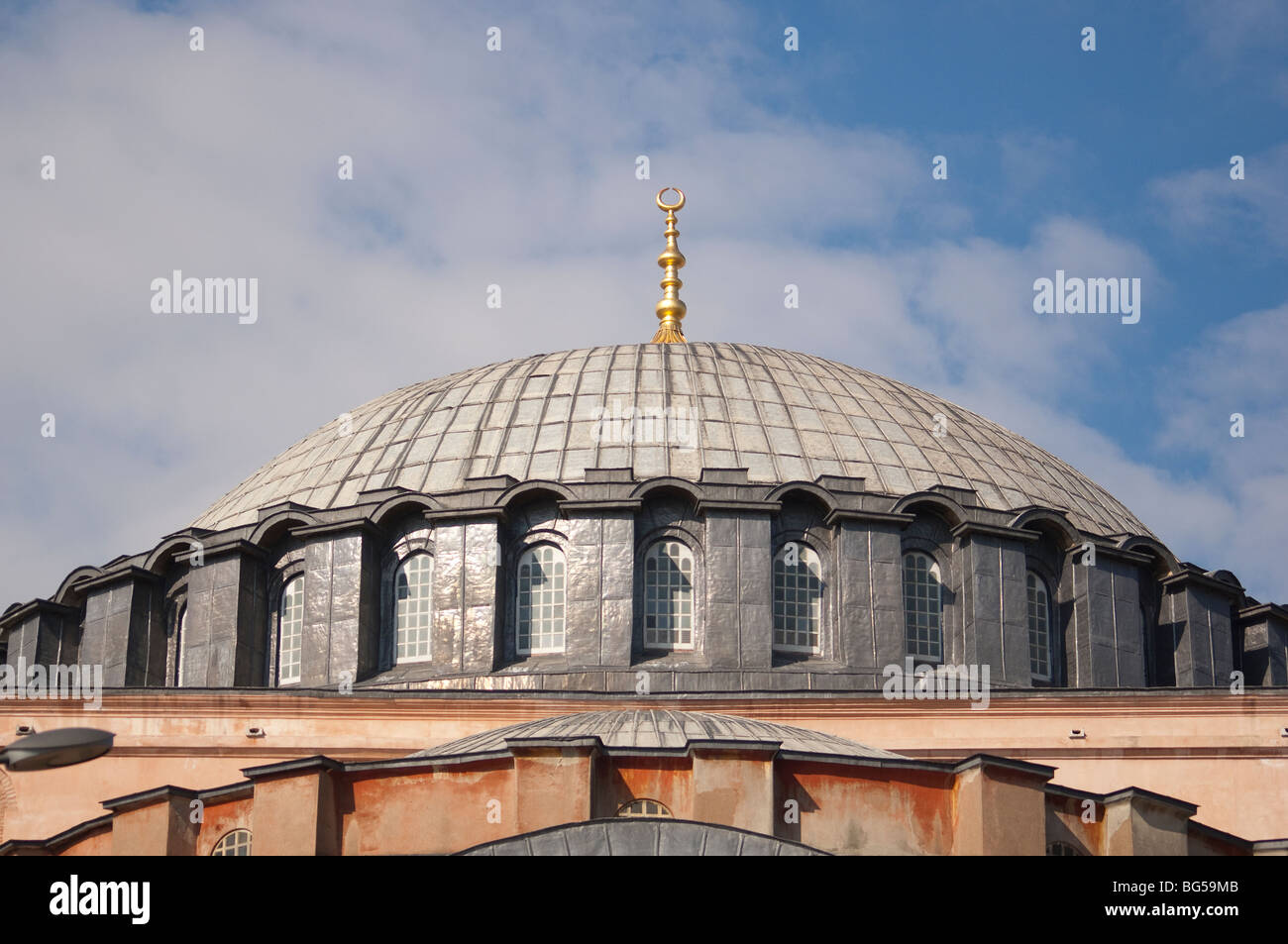 Dome of the Aya Sofiya, Istanbul, Turkey Stock Photo - Alamy