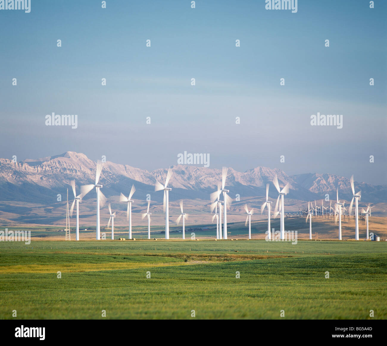 Blue sky cloud windy canada hi-res stock photography and images - Alamy