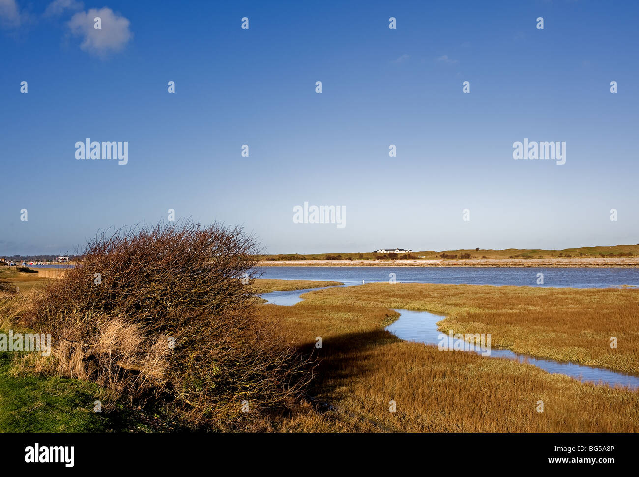 The River Rother near Rye Harbour in East Sussex. Photo by Gordon ...
