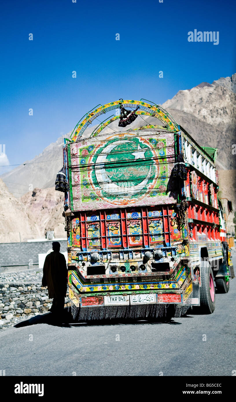 Pakistani Truck Side View