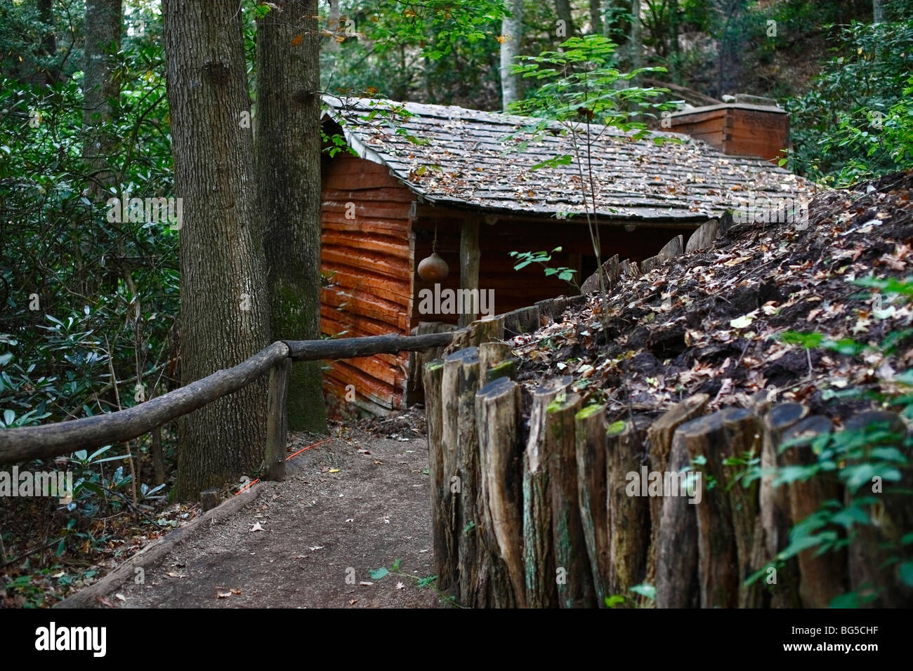 Cherokee indians forest hi-res stock photography and images - Alamy