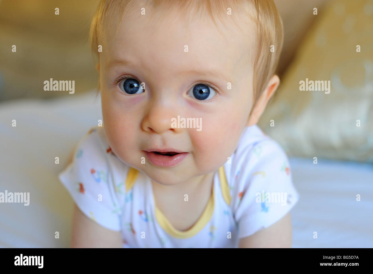 A happy baby Stock Photo - Alamy