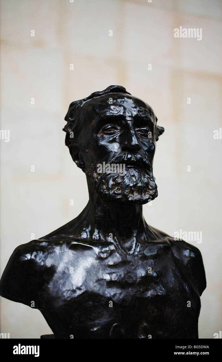 Jules Dalou bronze bust by Auguste Rodin, Musée d'Orsay (Orsay Museum ...