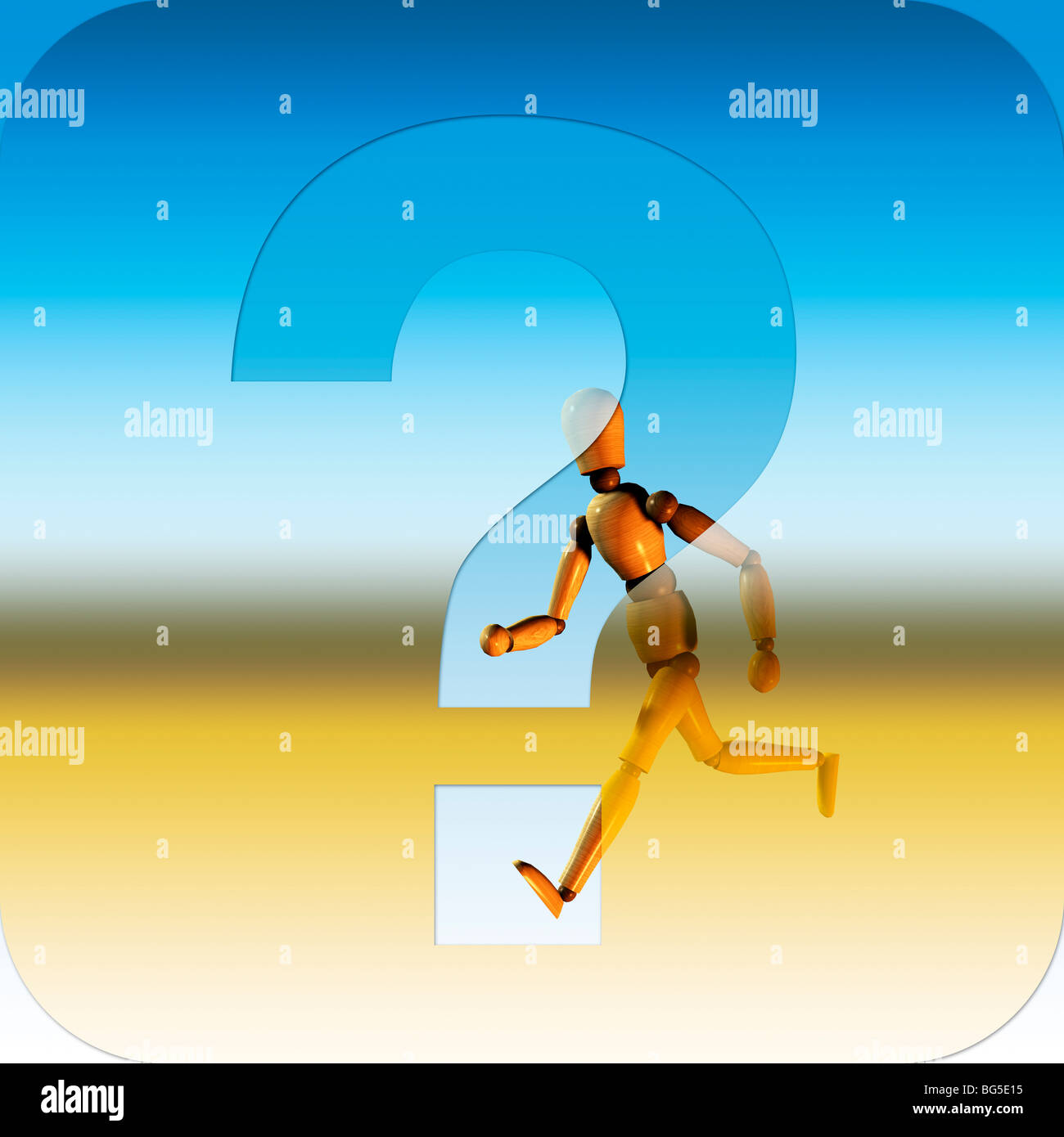 Confused question mark hi-res stock photography and images - Alamy