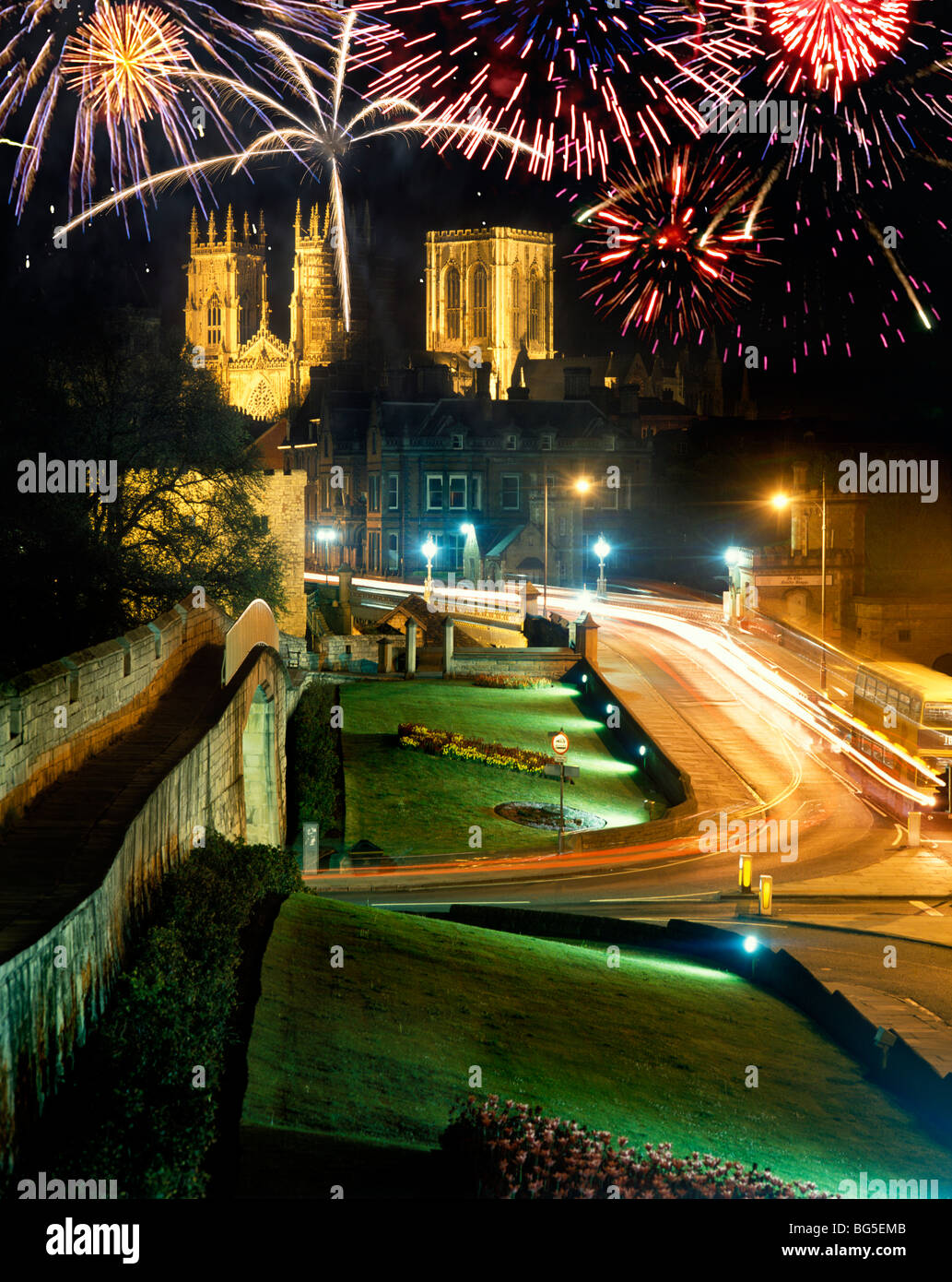 York minster illuminations hi-res stock photography and images - Alamy