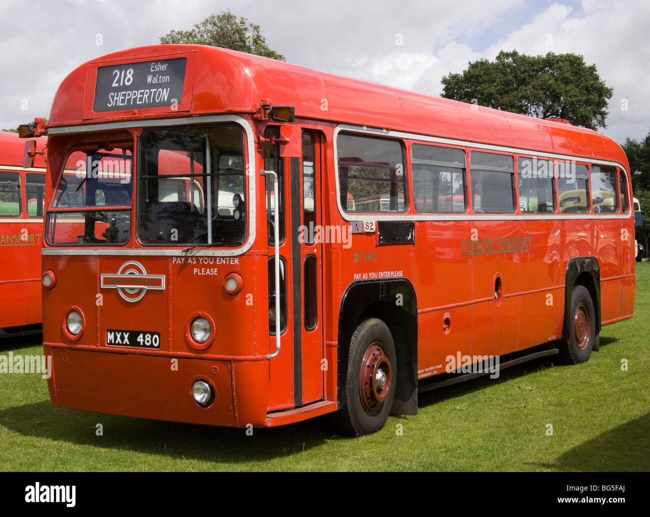 Vintage bus display hi-res stock photography and images - Alamy