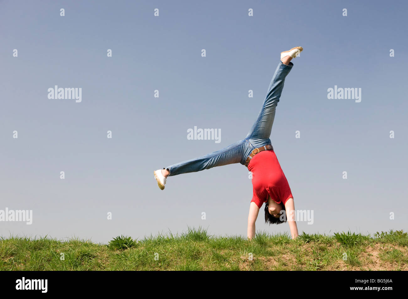 Turning Cartwheel High Resolution Stock Photography and Images - Alamy