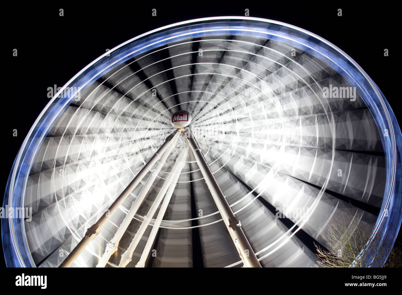 The Birmingham Eye or Ferris Wheel in Centenary Sq Stock Photo - Alamy