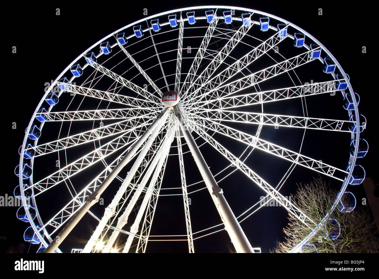The Birmingham Eye or Ferris Wheel in Centenary Sq Stock Photo - Alamy