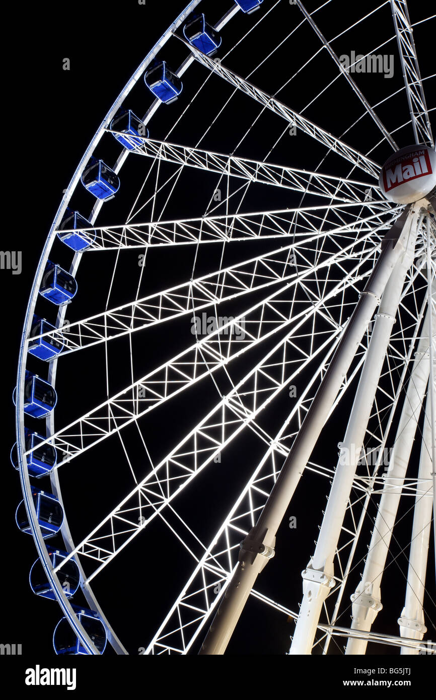 The Birmingham Eye or Ferris Wheel in Centenary Sq Stock Photo - Alamy