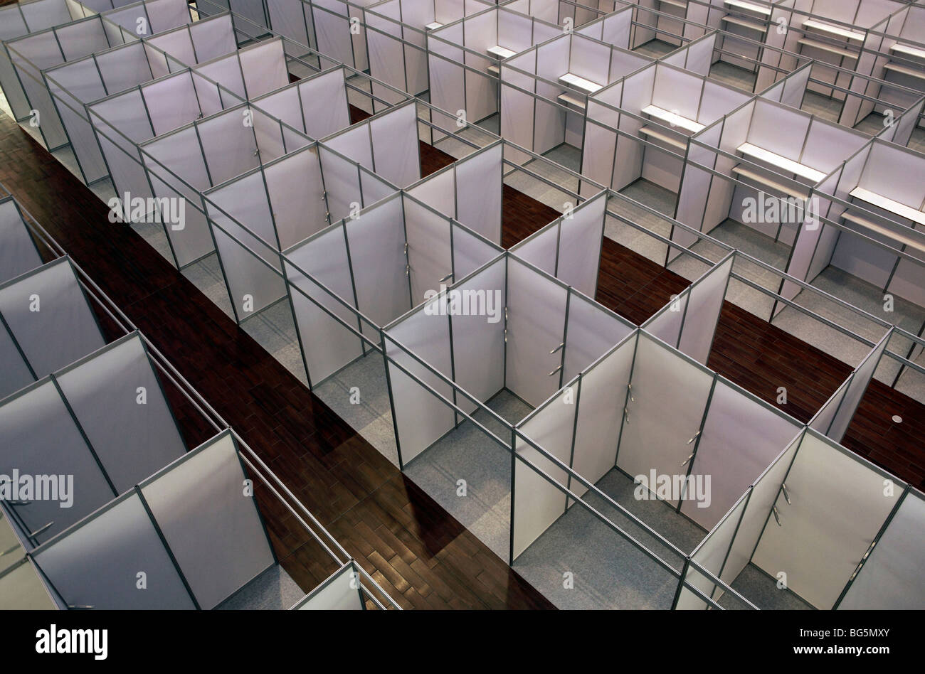 Changing booths hi-res stock photography and images - Alamy