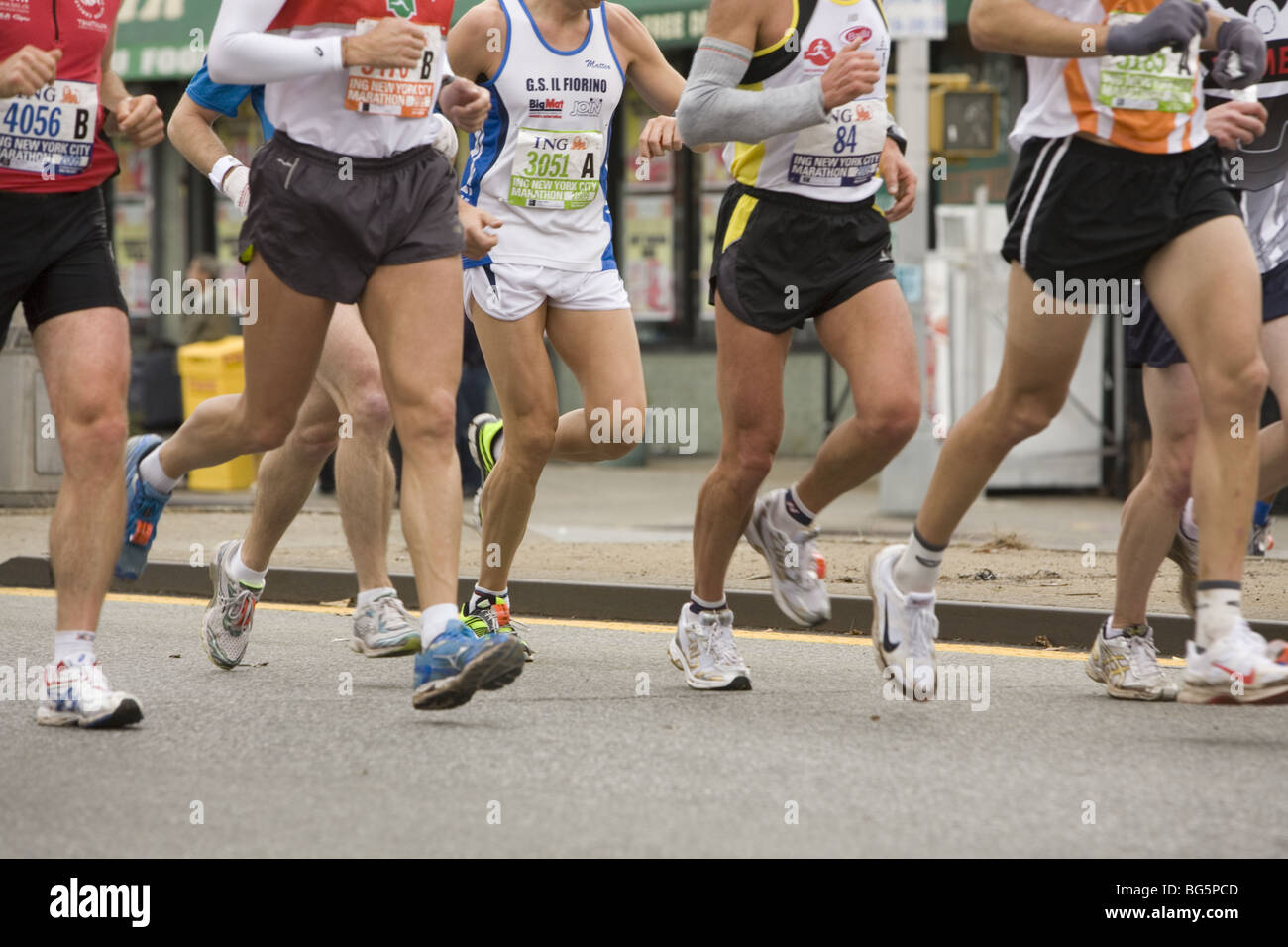 Marathon runners legs hi-res stock photography and images - Alamy