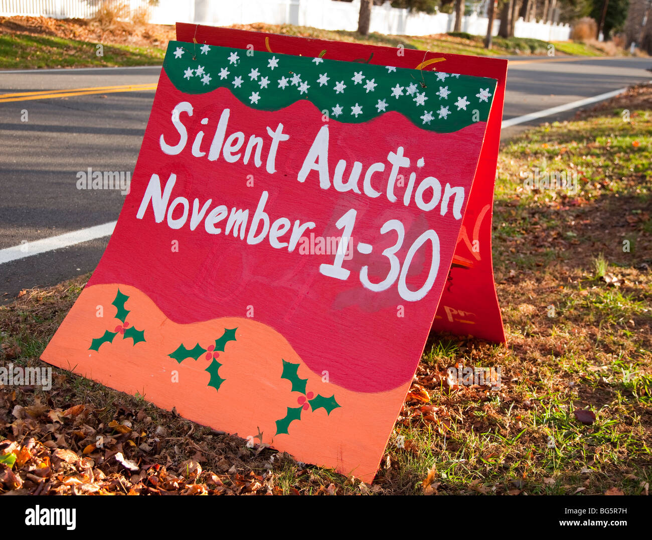 Silent Auction Sign