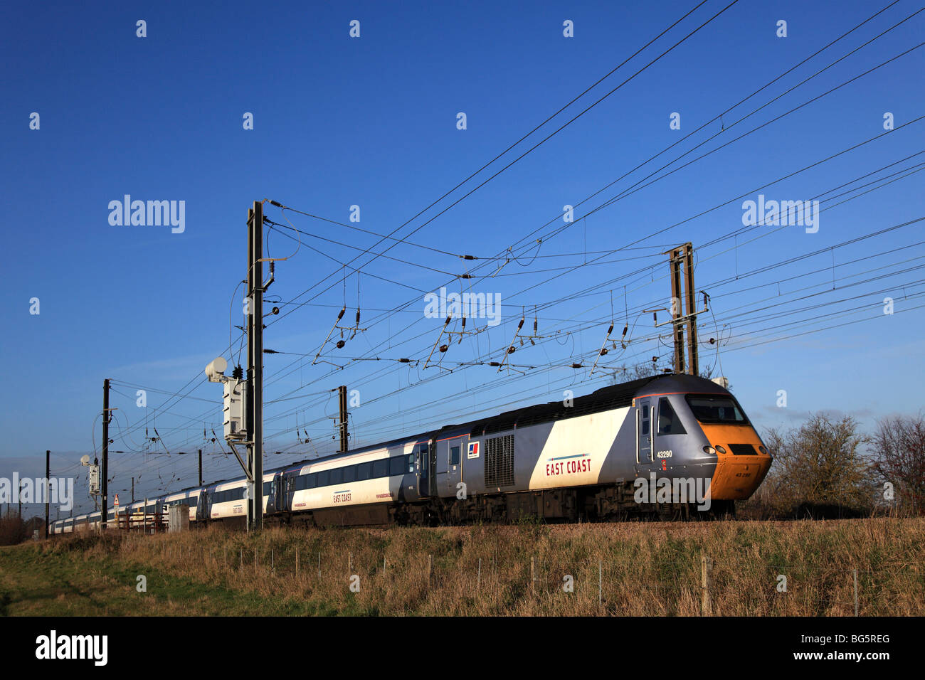 43290 East Coast Trains Operating Company HST Diesel Unit East Coast ...