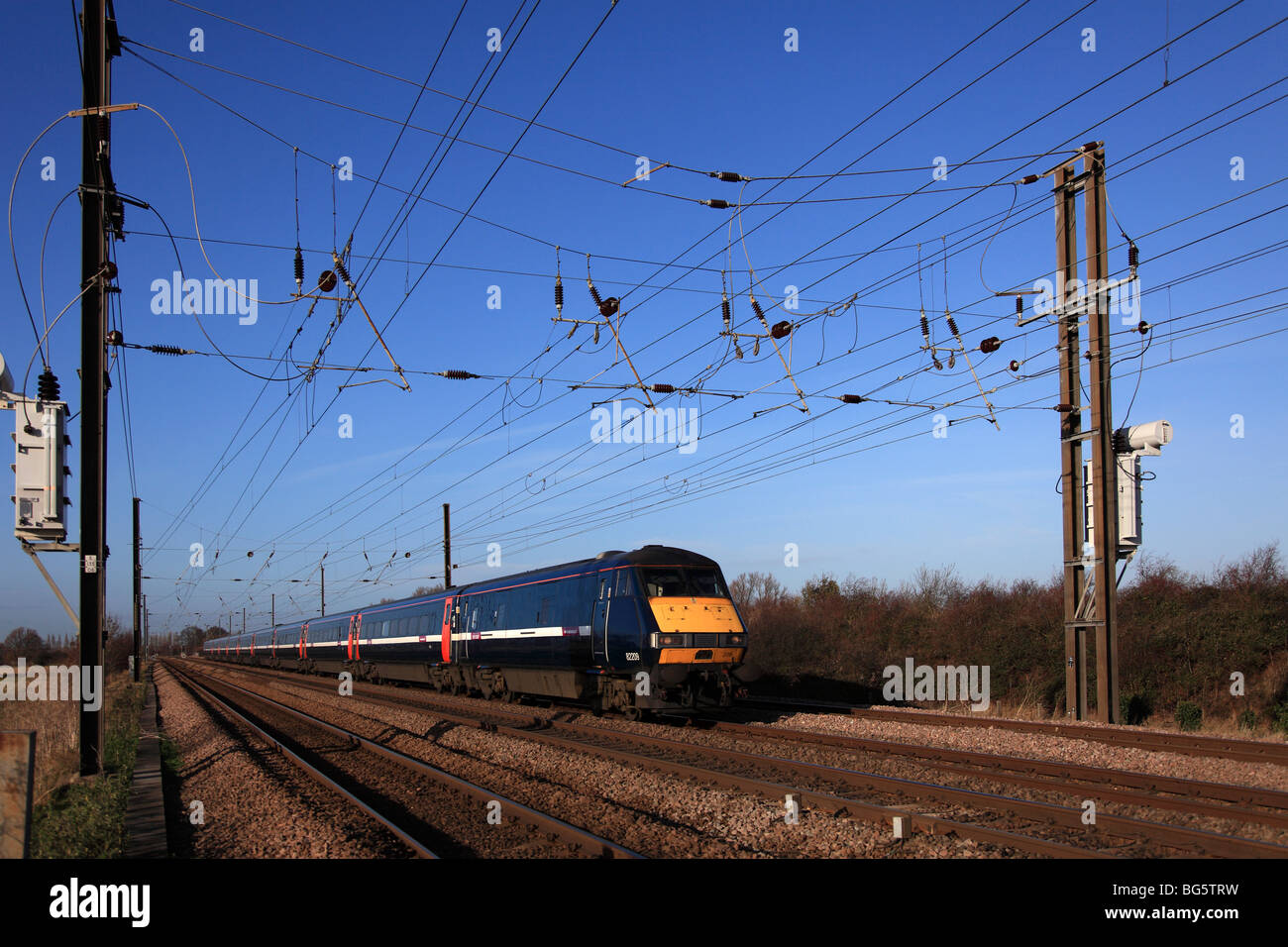 82209 East Coast Trains Operating Company Electric DVT East Coast Main ...