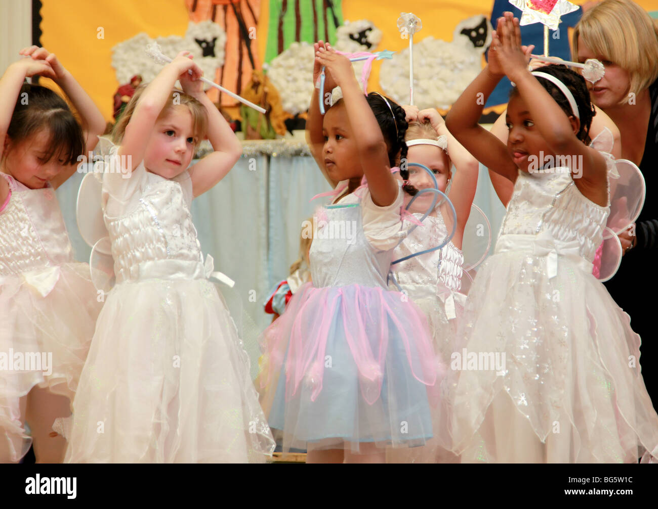 Children's Nativity Play Stock Photo - Alamy