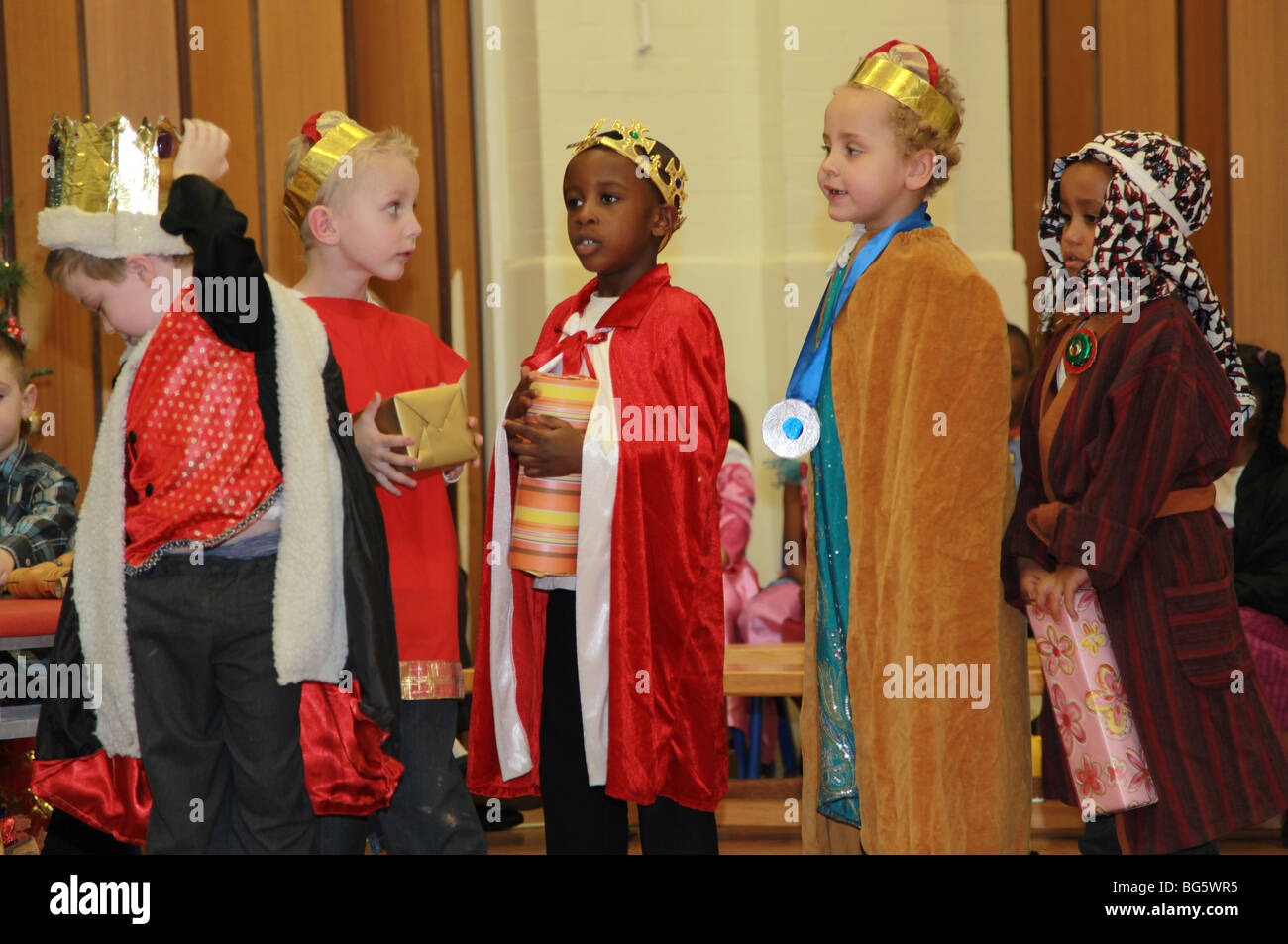 Children's Nativity Play Stock Photo - Alamy