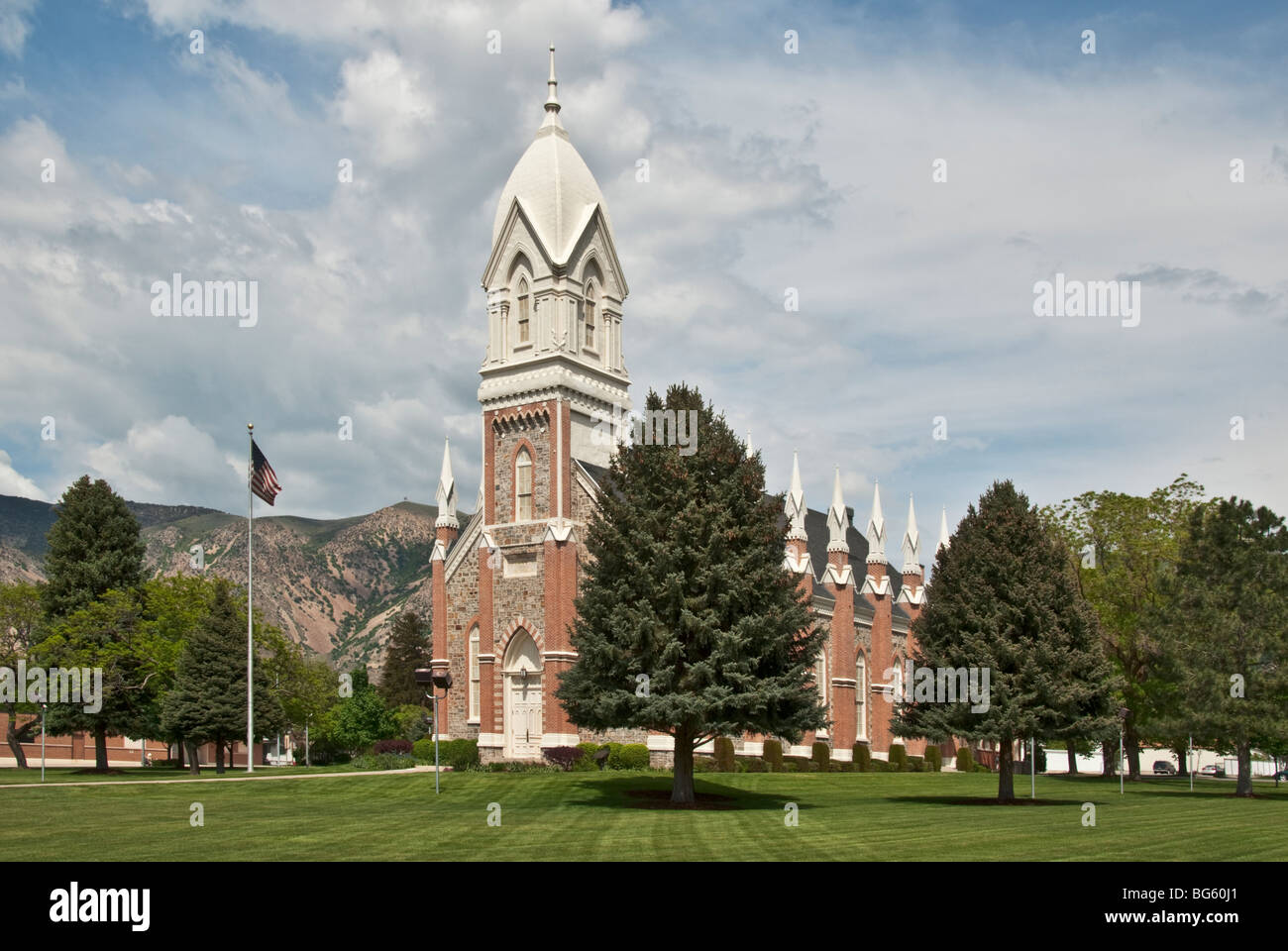 Utah Brigham City historic Box Elder Tabernacle completed 1897 The ...