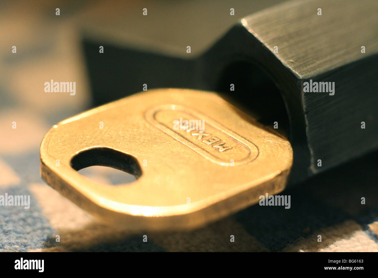 Key made in Mexico Stock Photo - Alamy