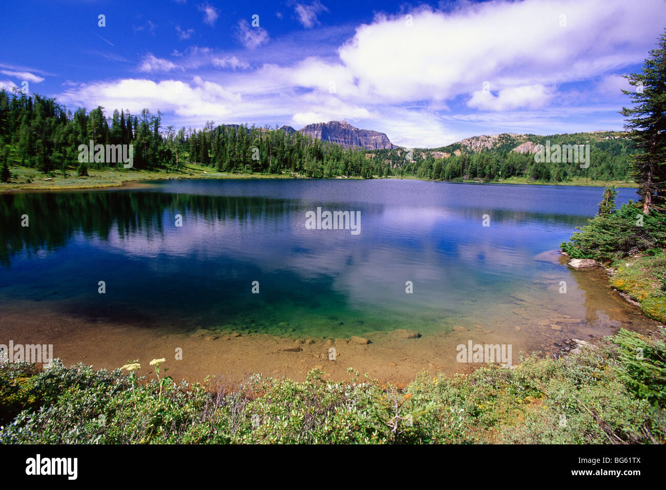 Grizzly Lake, Sunshine Meadows, Banff National Park, Alberta, Canada ...