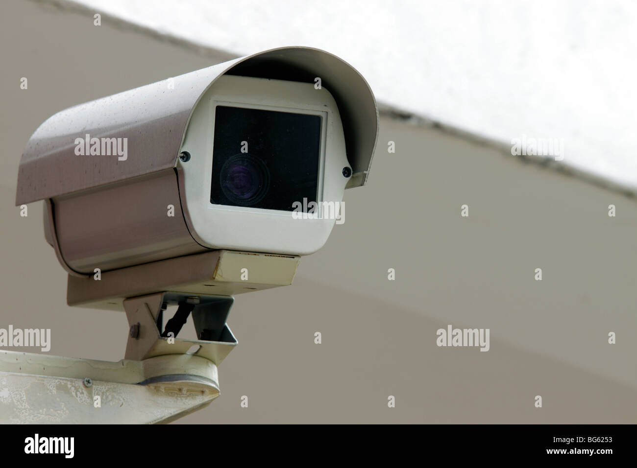 A security camera outside an office building Stock Photo - Alamy
