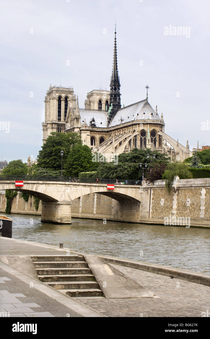 Notre-Dame in Paris - gothic cathedral Stock Photo - Alamy