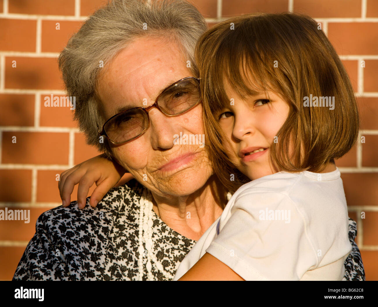 grandmother and grandchild Stock Photo - Alamy