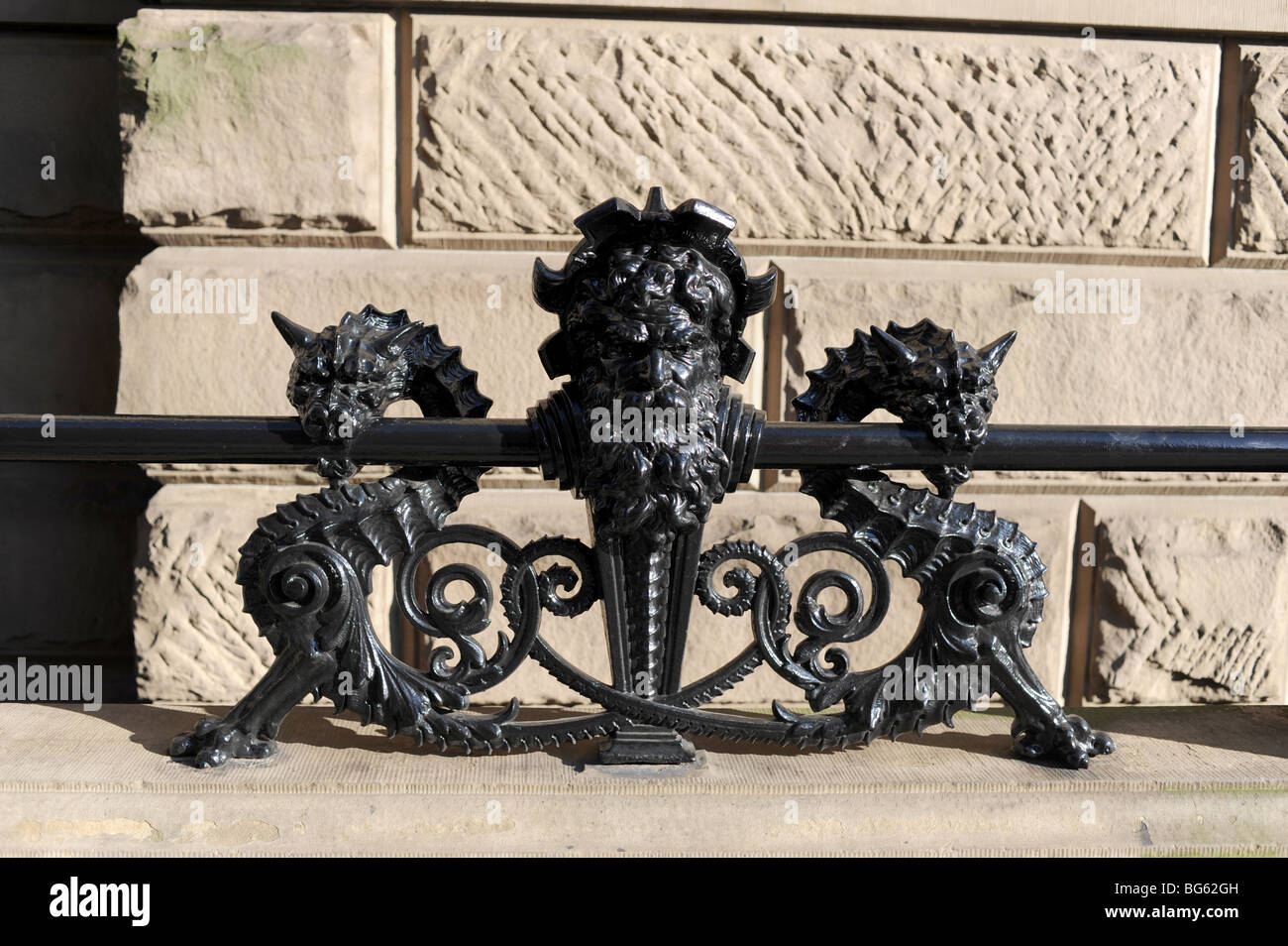 Gothic style railings hi-res stock photography and images - Alamy